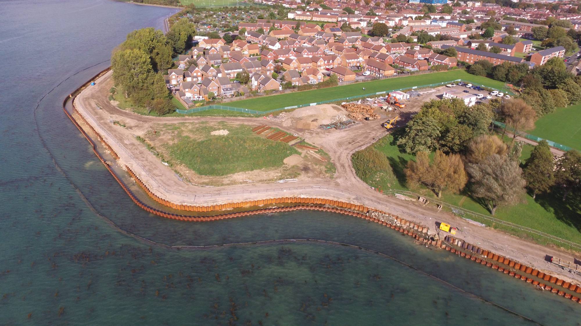 North Portsea Coastal Scheme Phase 3 - Tipner Lake 2017 — Coastal Partners